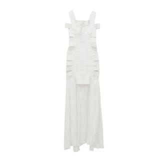 SIMKHAI Callaway Strickkleid Maxi - - Dresses - Damen - Wei&szlig; - XS