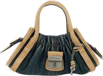 Marc Jacobs Femme, Sacs, Bleu, Taille: ONE Size Sac Compact en Denim