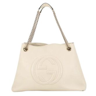 Gucci Sac bandouli&egrave;re vintage Pre-owned - Femme - Pre-owned - Beige - Taille: ONE Size