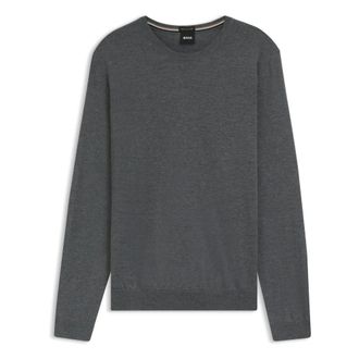 HUGO BOSS Leno-P Pullover - - Knitwear - Herren - Grau - S