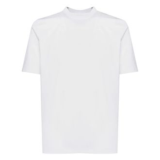 Giuliano Galiano Wei&szlig;es T-Shirt mit Rundhalsausschnitt - - Tops - Herren - Wei&szlig; - 3XL