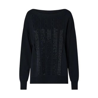Liu Jo Maille col rond - Femme - Pulls - Noir - Taille: 36 FR