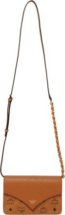 MCM Mcm, Femme, Sacs, Brun, Taille: ONE Size Mini Sac Bandouli&egrave;re Diamond