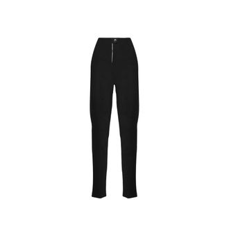 Alaia Blend Woll Leggings - - Trousers - Damen - Schwarzk - XL