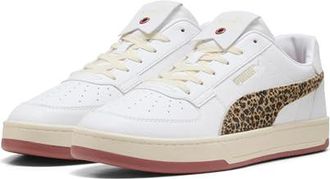 Puma Femme Caven 2.0 Animal Flair Basket, Amande grill&eacute;e Blanche Rouge Exotique, 40 EU