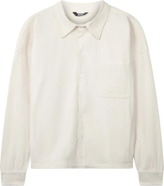 GCDS Gcds - Surchemise en velours c&ocirc;tel&eacute; - Homme - Vestes - Beige - Taille: L