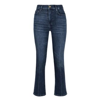 Frame Denim Flared Baumwolljeans - - Jeans - Damen - Blau - W27