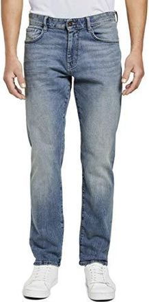 Tom Tailor Homme Jean Coupe Droite Marvin, Light Stone Wash Denim, 30W / 34L