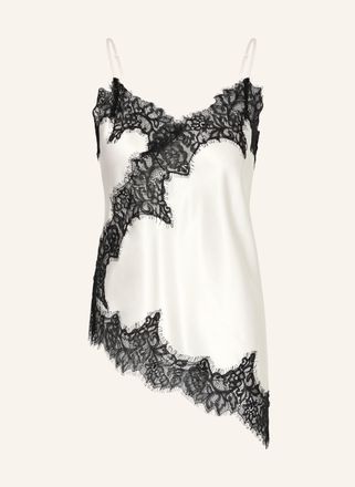 Mrs & Hugs Mrs & Hugs Satintop Mit Spitze weiss