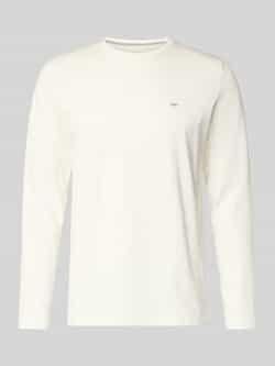 Fynch-Hatton Longsleeve mit Rundhalsausschnitt und Logo