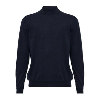 Kiton Kaschmir-Rollkragenpullover - - Knitwear - Herren - Blau - L