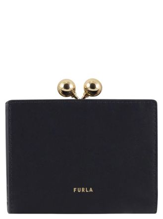 Furla Portemonnaie - Dots - Compact Wallet S - Gr. unisize - in Schwarz - f&uuml;r Damen