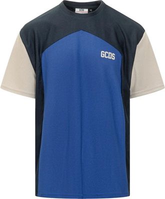 GCDS Color Block SS Tee - - Sport - Herren - Mehrfarbig - M
