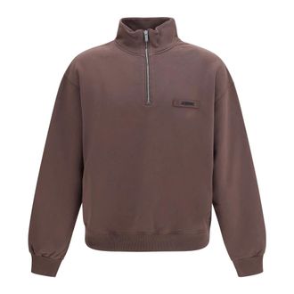 Jacquemus Le Camionneur SweaT-shirt en Coton - Homme - Sweatshirts et sweats &agrave; capuche - Brun - Taille: L
