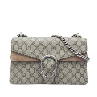 Gucci Sac bandouli&egrave;re Dionysus Pre-owned - Femme - Pre-owned - Beige - Taille: ONE Size