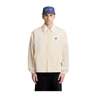 Lyle & Scott Homme, Vestes, Beige, Taille: XL Re-issue Coach Jacket