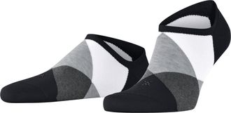 Burlington Herren Sneakersocken Clyde M Sn Baumwolle kurz gemustert 1 Paar, Schwarz Black 3002, 40-46