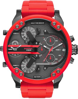 Diesel Uhr Diesel The Daddies Series DZ7370 Rot
