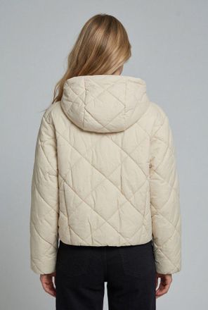 HUGO BOSS Steppjacke Pikona Premium Damenmode mit Kapuze, Regular Fit