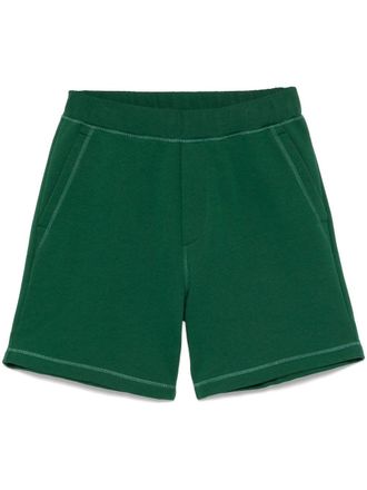 Dsquared2 short de sport à logo imprimé - Vert