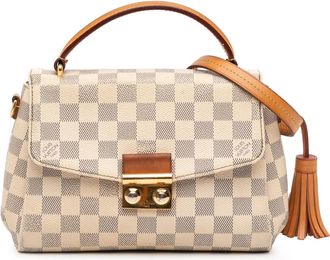 Louis Vuitton Hobo Bags - Damier Azur Croisette - Gr. unisize - in Weiß - für Damen