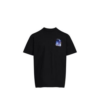 Casablanca Tee-shirt oversize col rond en coton mprim&eacute;