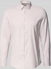 Jake*s Slim Fit Business-Hemd mit Kentkragen