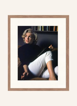 Any Image Any Image Wandbild Marilyns Nachmittag Mit Rahmen braun