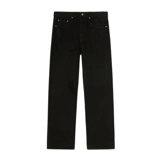 Palm Angels Loose Fit Logo Jeans - - Jeans - Herren - Schwarzk - W34