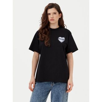 HUGO BOSS T-Shirt Vintage 50534545 Schwarz Boxy Fit