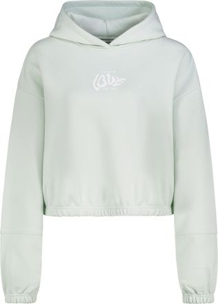 Sublevel Damen Cropped Hoodie mit Backprint light-green M