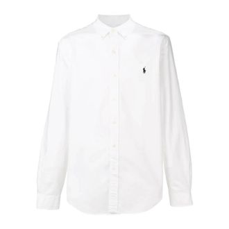 Polo Ralph Lauren Homme, Chemises, Blanc, Taille: 2XL Classic Fit Oxford Shirt