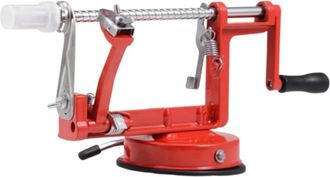 Amosfun Fruchtschäler kunststoffgriff multifunktions schäler apfelschäler Schraubenstange steckerleiste schraubbar Apfel schäler Handschälmaschinen DREI in ei