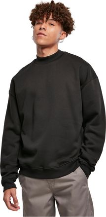 Urban Classics Herren Sweatshirt Mock Neck Crew Black 3XL