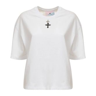 Chiara Ferragni Chiara Ferragni T-Shirt - - Tops - Damen - Wei&szlig; - S