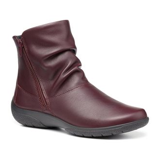Hotter Damen Fl&uuml;stern Mode-Stiefel, Wein, 40 EU