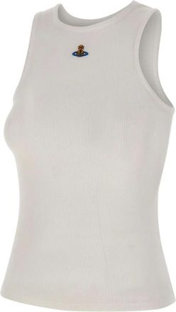 Vivienne Westwood Femme, Tops, Blanc, Taille: 40 FR 90s Vest