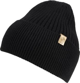 Isotoner Bonnet Femme Non doublé - Ultra Doux, TU, Noir