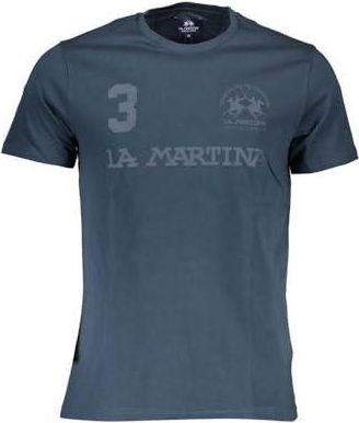 La Martina T-SHIRT MANICHE CORTE UOMO BLU