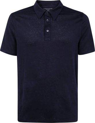 Majestic Filatures polo en coton - Bleu