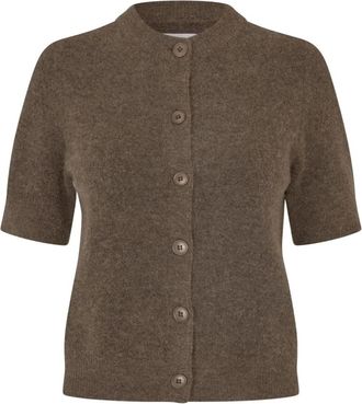 Sams&oslash;e & Sams&oslash;e Homme, Pulls, Brun, Taille: XS Sanoura Cardigan