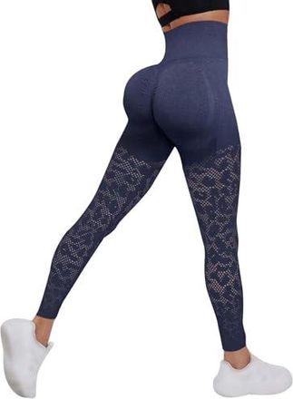 Generic Legging de yoga pour femme - Legging de levage des fesses pour femme - Pantalon de yoga respirant &agrave; s&eacute;chage rapide sexy et &eacute;l&eacute;gant - Legging de sport 
