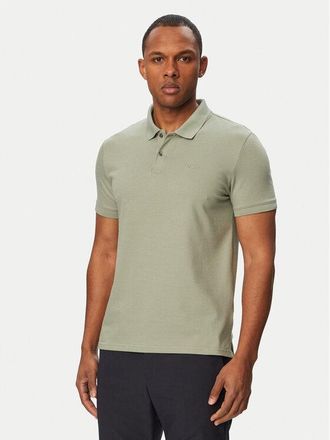 Calvin Klein Poloshirt LV04LC254G Khakifarben Slim Fit