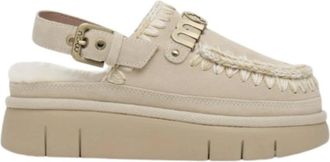Mou Femme, Chaussures, Beige, Taille: 40 EU Bounce Clog Back Strap