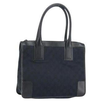 Gucci Sac &agrave; main en toile Pre-owned - Femme - Pre-owned - Noir - Taille: ONE Size