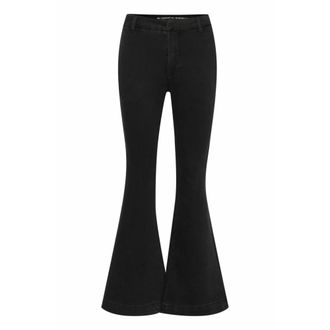 MY ESSENTIAL WARDROBE High Bootcut Jeans - - Jeans - Damen - Schwarzk - W27 L33