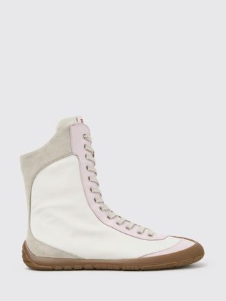 Camper Bottines Peu Path+ bicolores en cuir et PET recycl&eacute; avec zip lat&eacute;ral