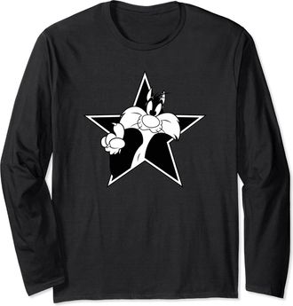 Looney Tunes Sylvester Star Langarmshirt