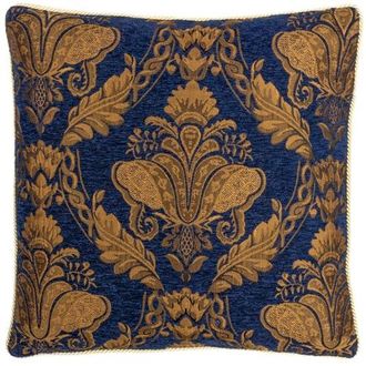 Riva Paoletti Shiraz Housse de Coussin Bleu Marine 45 x 45 cm