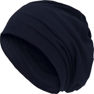 style3 Slouch Beanie aus atmungsaktivem, feinem und leichten Jersey Unisex M&uuml;tze Haube Bini Einheitsgr&ouml;&szlig;e